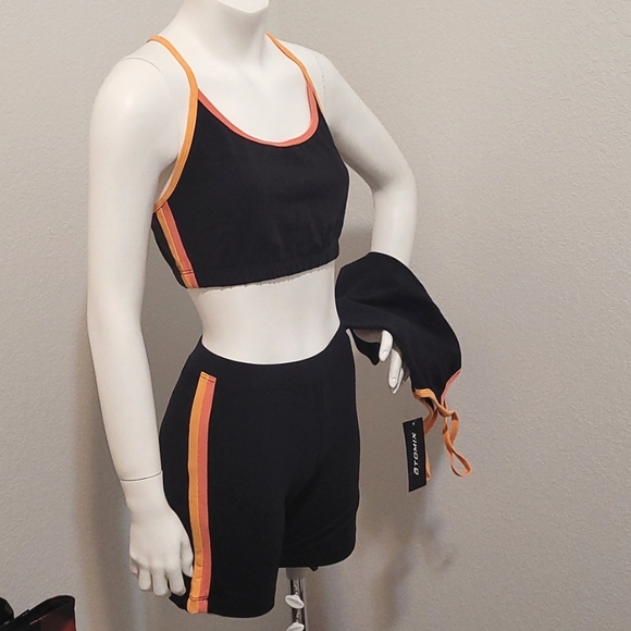 Otomix | Other | Otomix Active Workout Shorts Sports Bra Tank Top Set ...